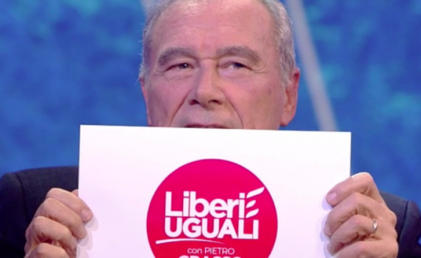 Pietro Grasso da Fazio | Grasso che cola sulla sinistra “unita ...