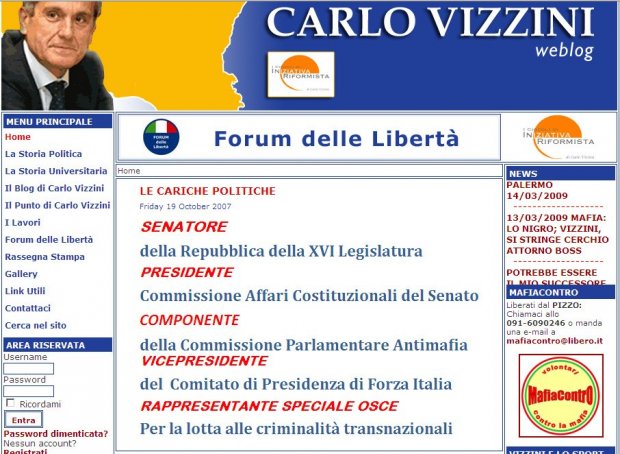 Chi è don Carlo Vizzini, il candidato PDL alle Europee - AgoraVox Italia